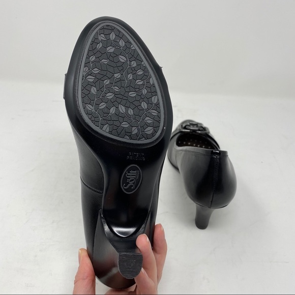 Sofft | Shoes | Sfft Vivia Black Leather Pumps | Poshmark